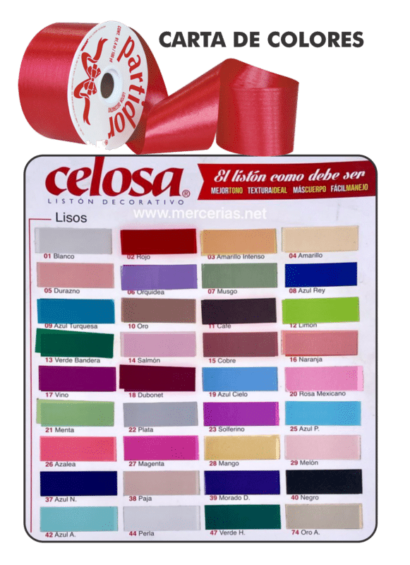 Listón Celosa Texturizado No 22 - abastecedora de mercerias